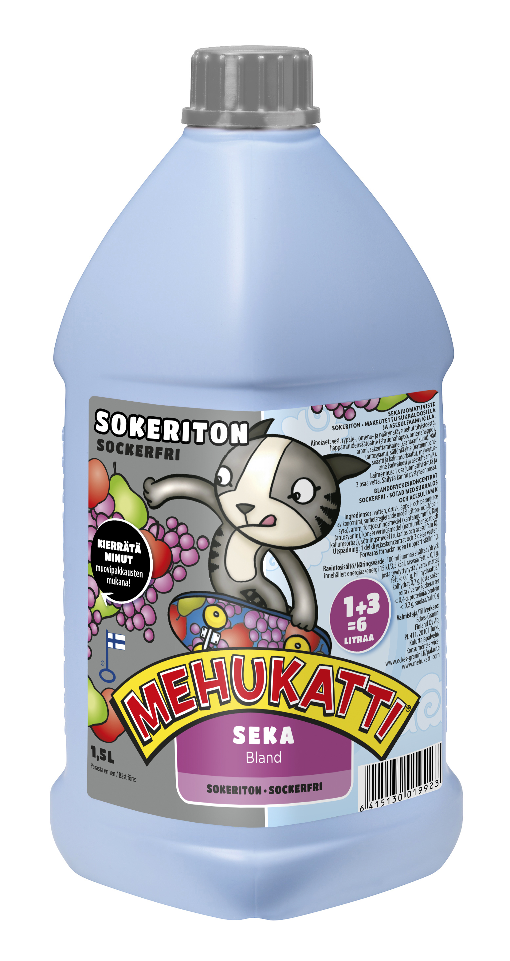 Eckes-Granini Finland Oy Ab - Mehukatti sokeriton sekajuomatiiviste 1,5L