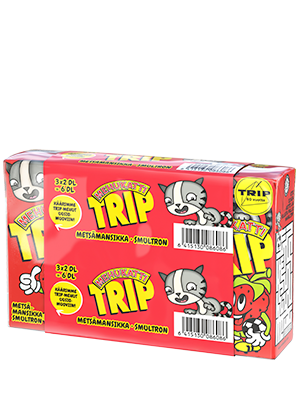 Eckes-Granini Finland Oy Ab - Mehukatti Trip Metsämansikkajuoma 2dl 3-pack